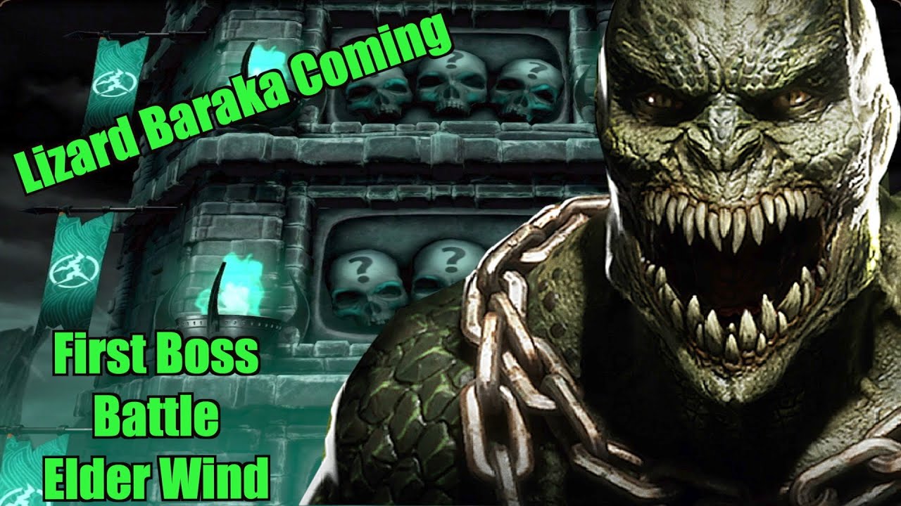 Mortal Kombat Mobile | LIZARD Baraka Is Coming First Elder Wind Tower ...