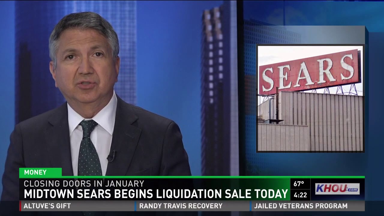 Midtown Sears begins liquidation sale today - YouTube