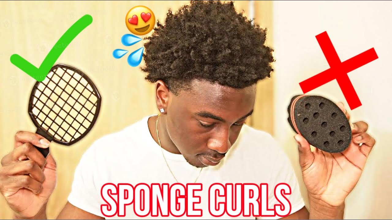 Racket Comb VS Curl Sponge..😬 | Lee's Hair Journey Episode 3 - YouTube