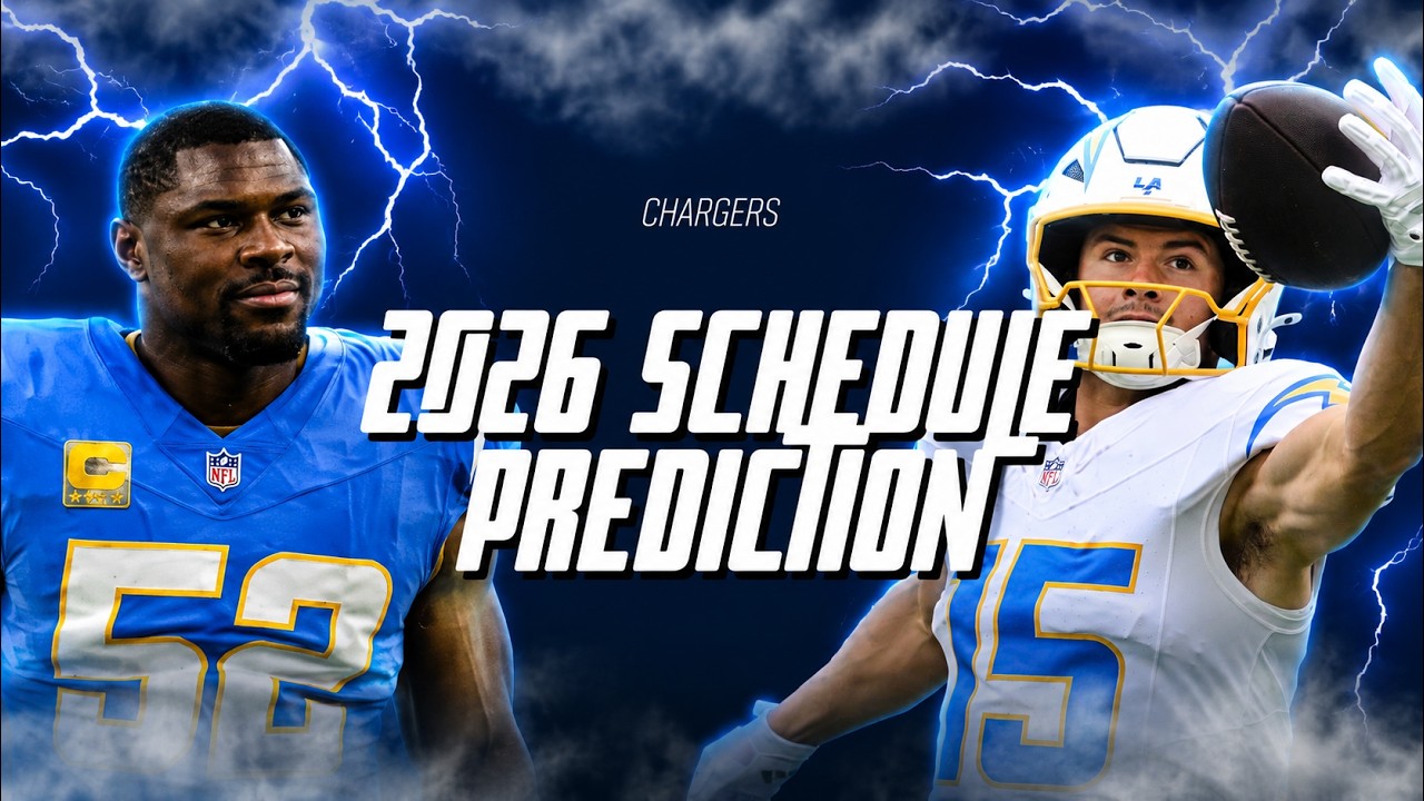 Ep.8 - Chargers Schedule Prediction! - YouTube