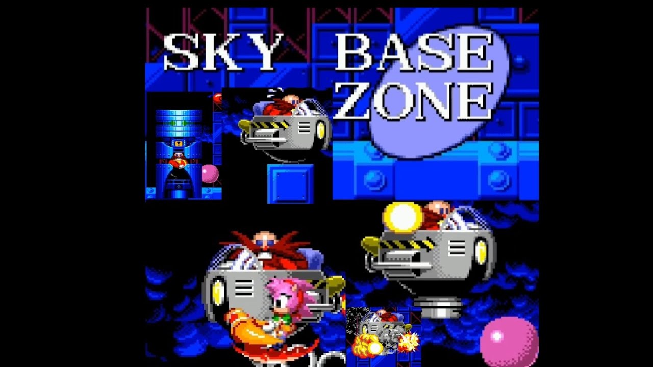 Sky base zone soundtrack con gameplay de fondo - YouTube