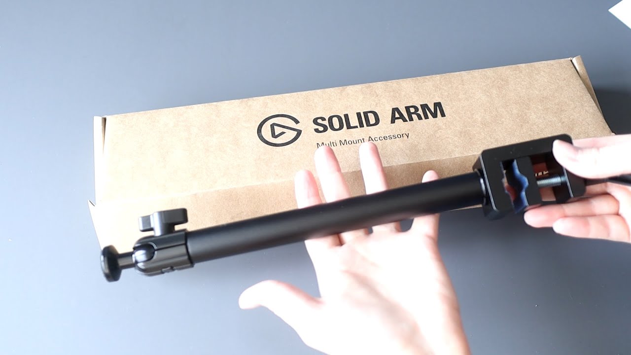 Elgato Solid Arm Unpacking - YouTube