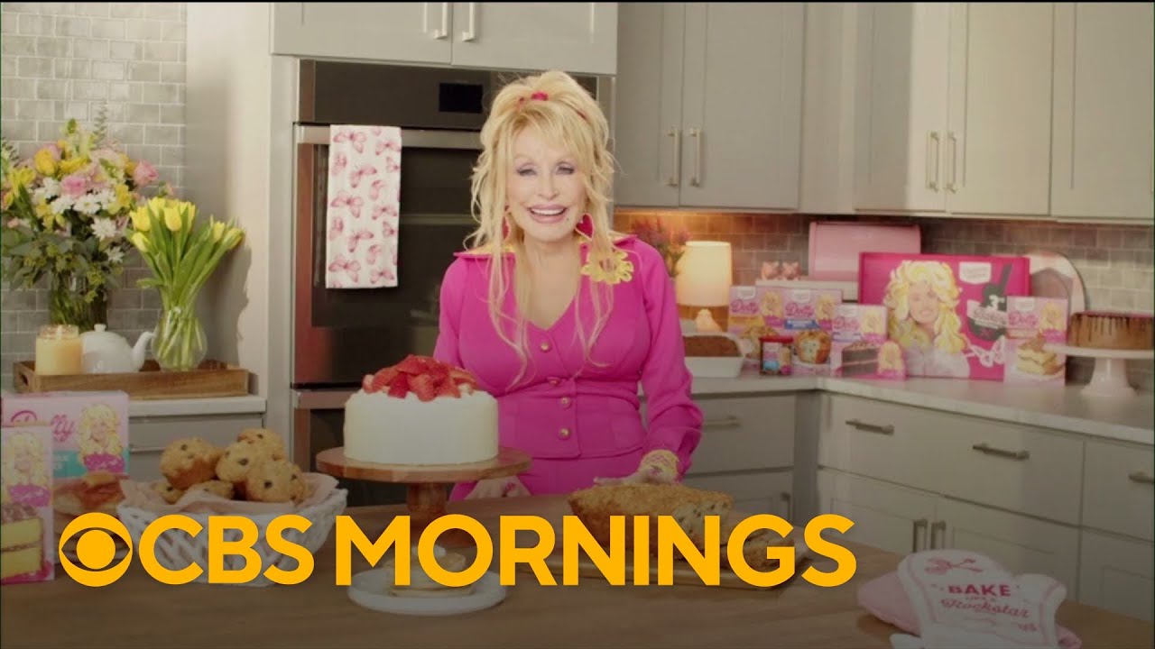 Dolly Parton on her favorite collaborations and new baking line - YouTube