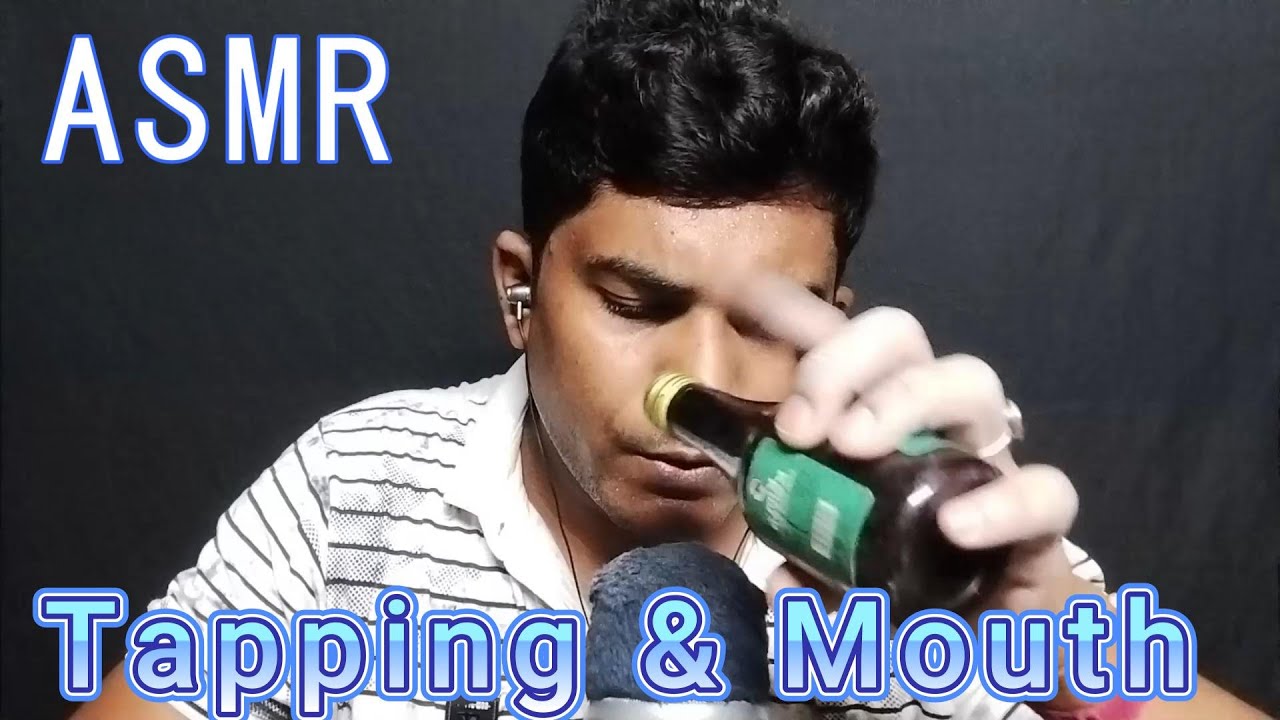 asmr tapping and mouth sounds to sleep - YouTube