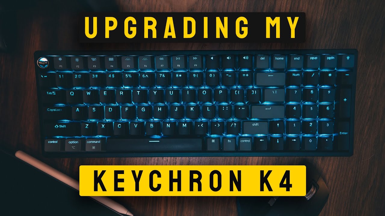 Keychron K4 Review and Mods - YouTube