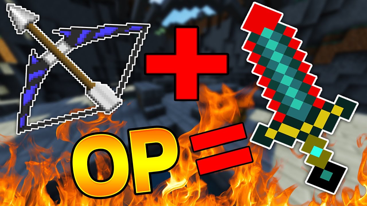 OP BOGEN + OP SCHWERT = WIN! (Minecraft SkyWars) - YouTube