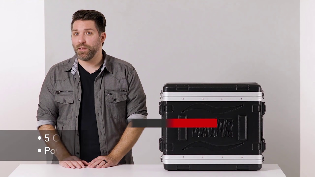 Gator Cases Molded Audio Rack Cases Overview | Full Compass - YouTube