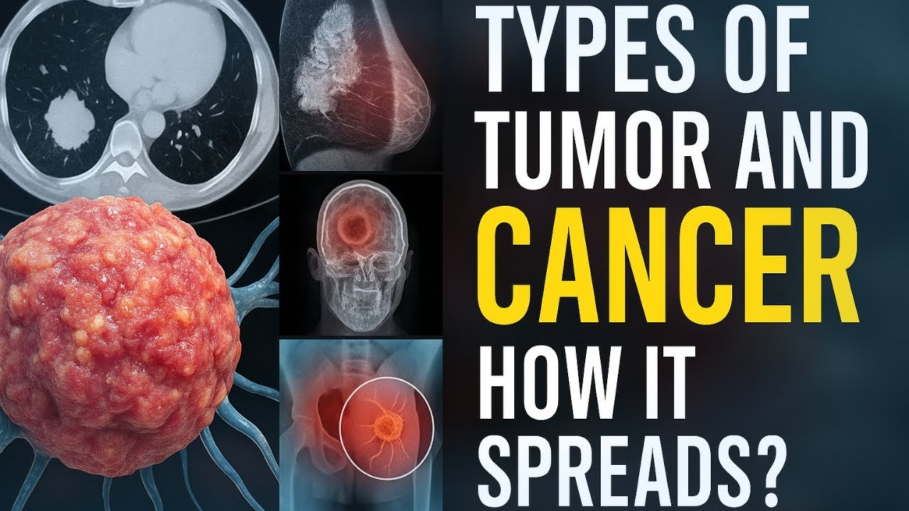 What is Tumor |Types of Tumor and Cancer | How it Spreads | Where can ...