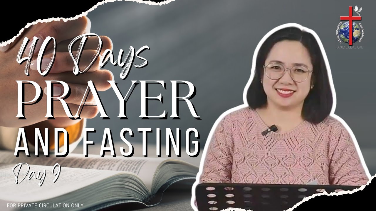 40 Days Prayer and Fasting | Day 9 - Evening Devotion - YouTube