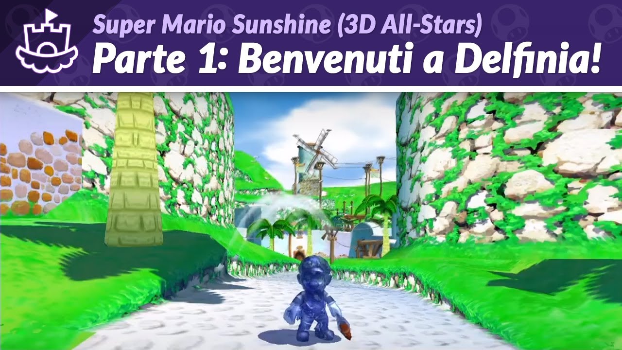 (ITA) Super Mario Sunshine - Parte 1 — Mario's Castle - YouTube