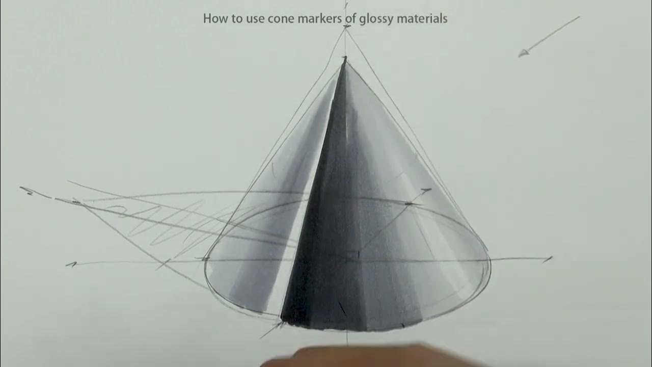 How to use cone shape markers - YouTube