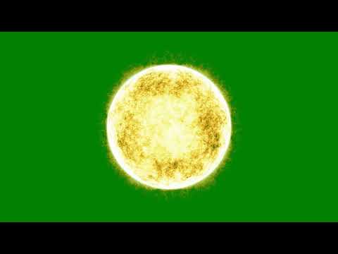 Green Screen Sun | Sun green screen animation | Free Green Screen Sun ...