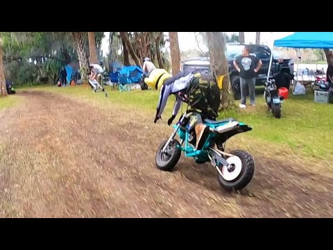 Woodsman 2023 | Mini-bike Crash #1 - YouTube