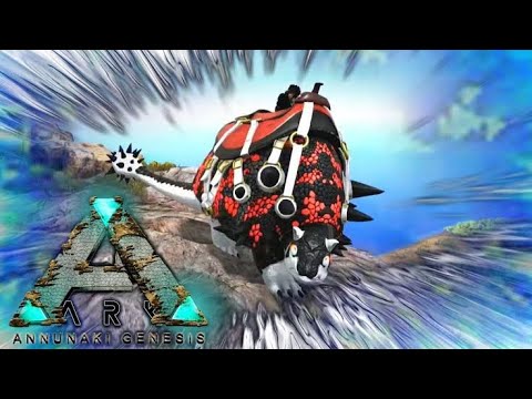 Tame Alpha Doedicurus ARK Survival Evolved ARK Monster World - YouTube