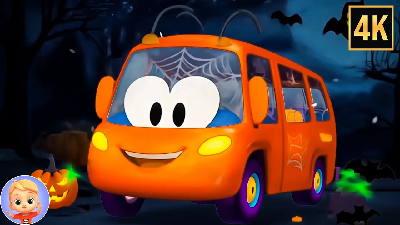 Wheels on the Spooky Bus - Halloween Songs, Scary Rhymes & Monster ...