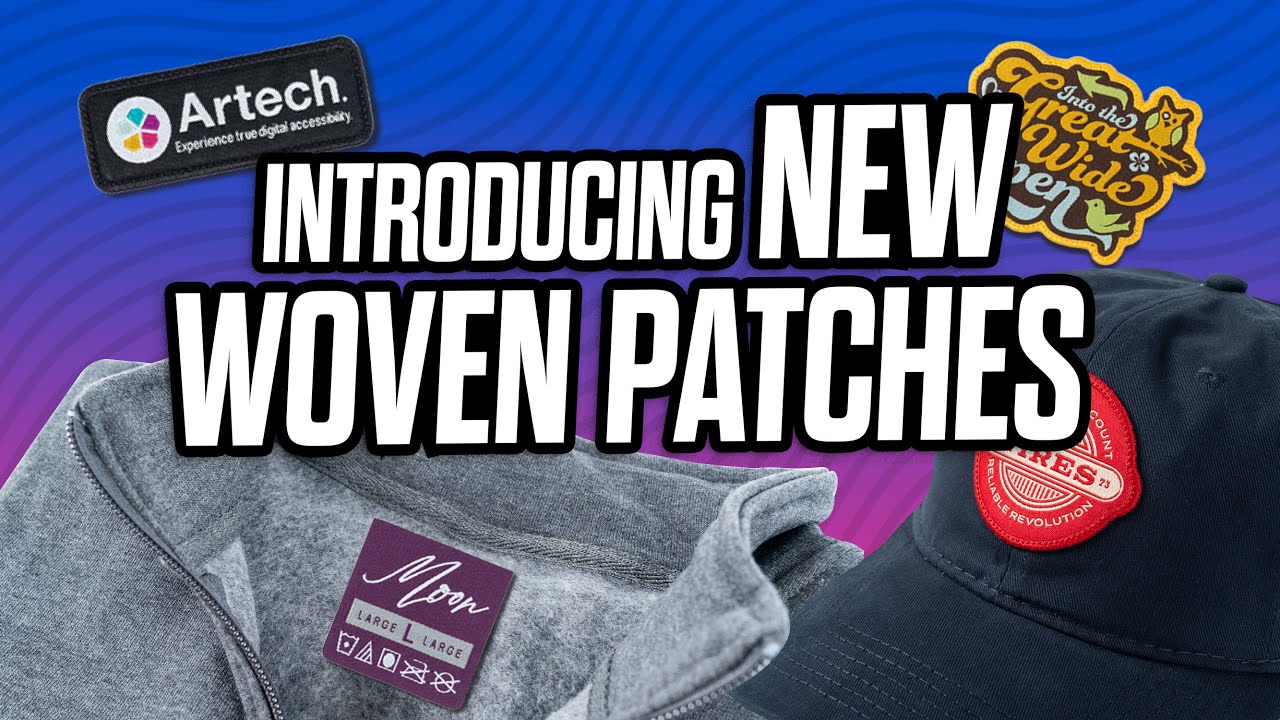 Grow Your Business & Sales with NEW Woven Patches - YouTube