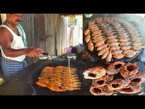 சுட சுட காவேரிபட்டிணம் கல்மீன் சாப்பிட ஆசையா?/Fish fry/Village style ...