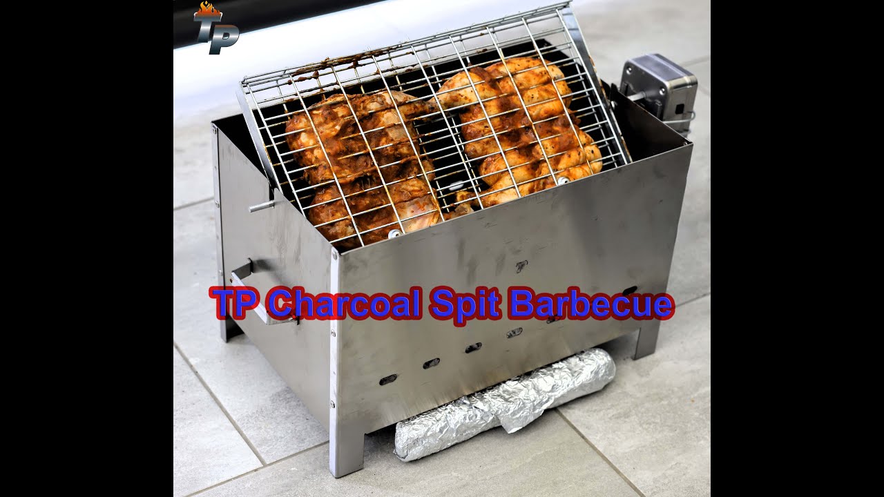 Chicken Spit barbecue , TP Products - YouTube