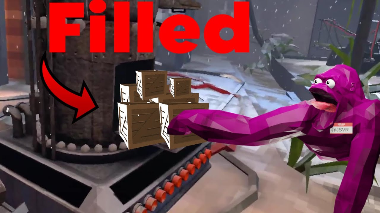 I filled the machine with loot in animal company - YouTube