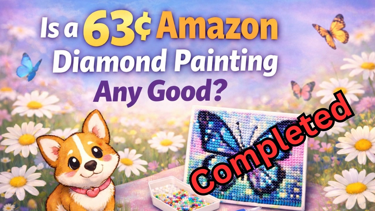I Tried a 63¢ Amazon Diamond Painting… Here’s How It Turned Out ...