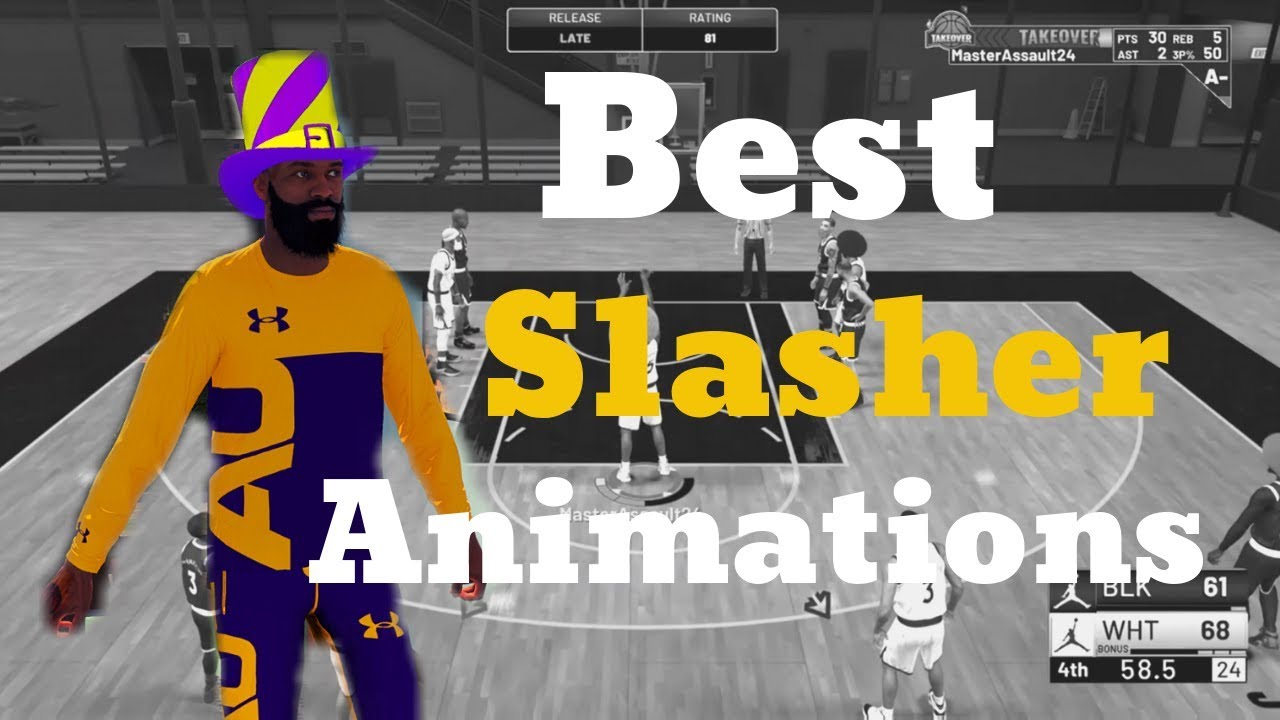 NBA 2k19 Best Slashers Animations After Patch 9 - YouTube