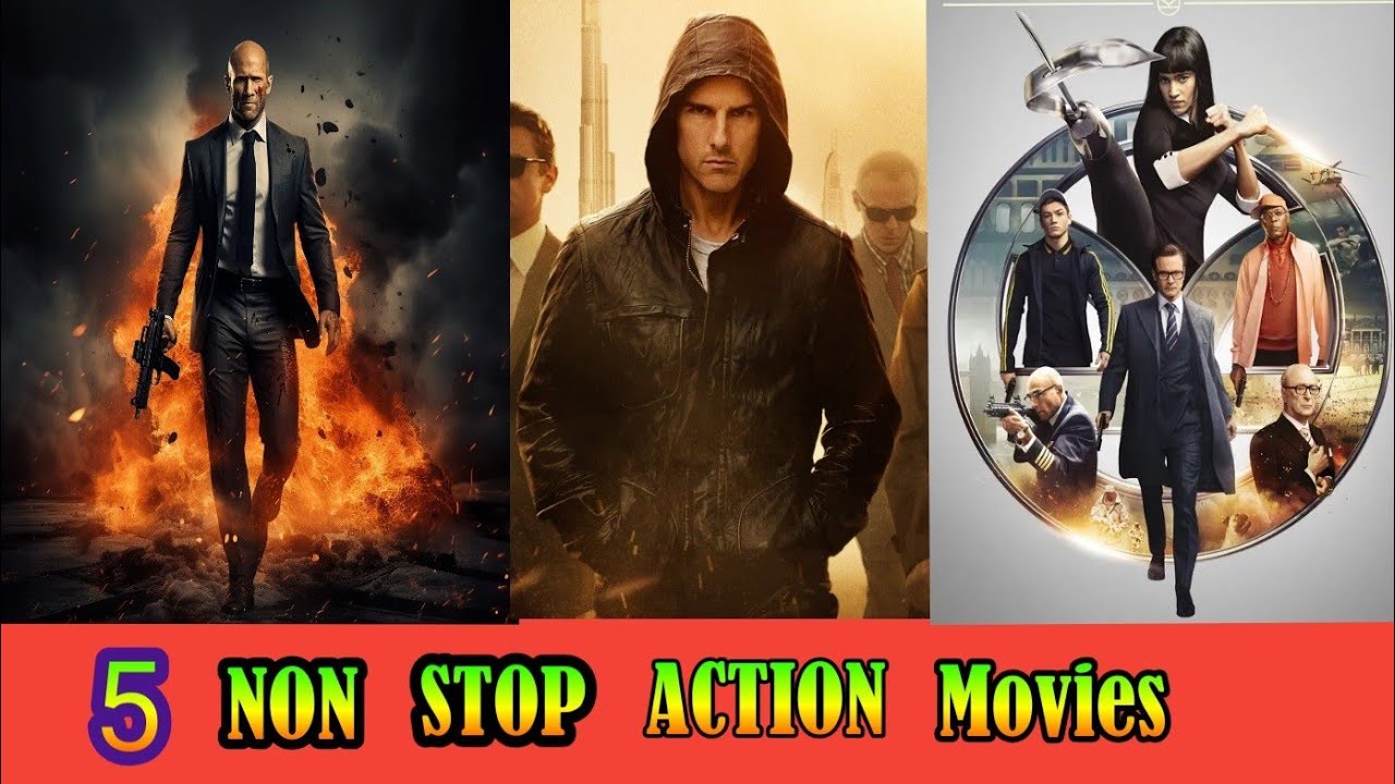 "Must Watch Non Stop Action Movies: Top 5 Action Gems!" - YouTube