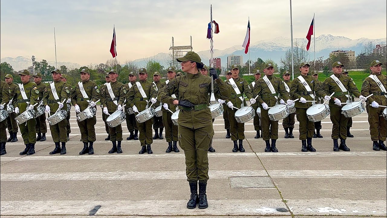 Carabineros de Chile - Práctica 2023 (4K-HD) - YouTube