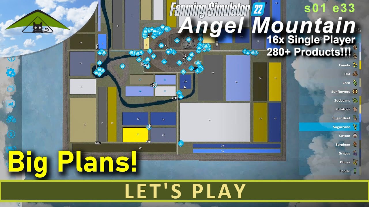 Big Plans! 🚜 Let's Play FS22 Angel Mountain Map s01 e33 - YouTube