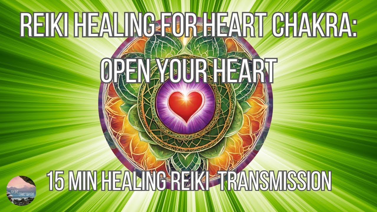 Heart Chakra Healing Reiki Transmission For Love and Compassion - YouTube
