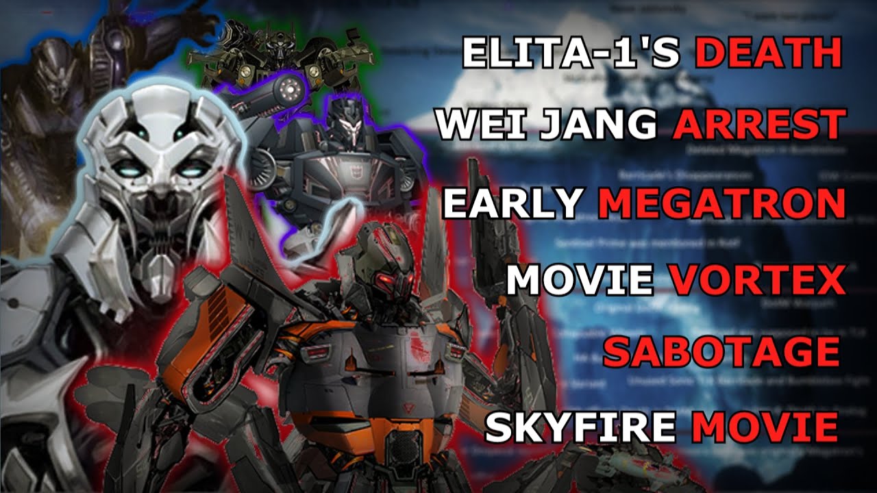 The Transformers Live Action Movie Iceberg Explained | Transformers ...