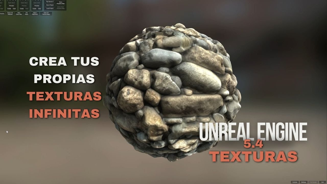 🌟 Como hacer tus Propias Texturas GRATIS para UNREAL ENGINE 🎮 Software ...