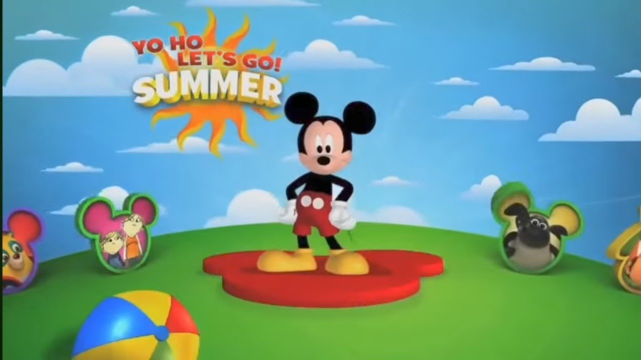 Disney Junior Yo Ho Let's Go Summer: Mickey Mouse Clubhouse Promo (2012 ...