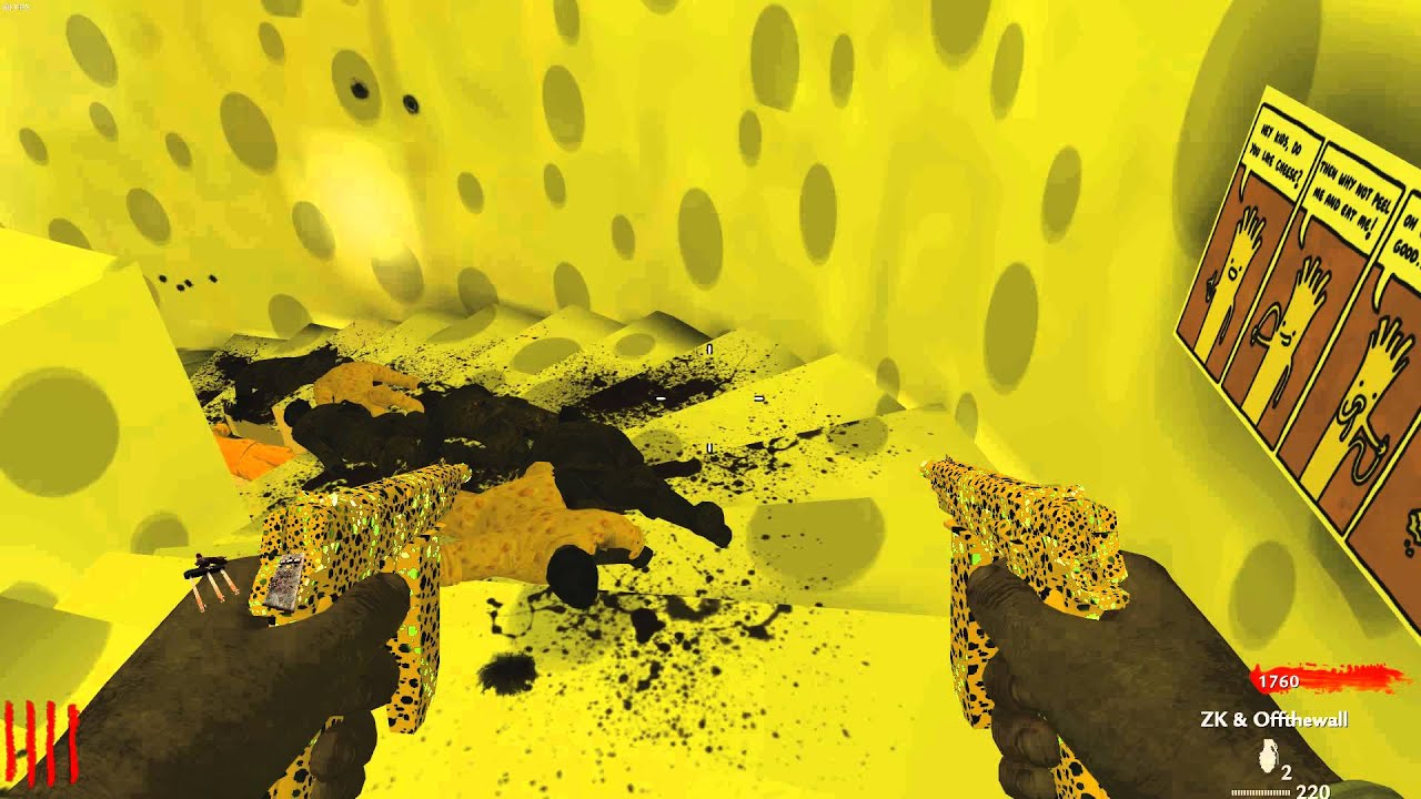 COD:WAW Custom Zombies- Cheese Cube - YouTube