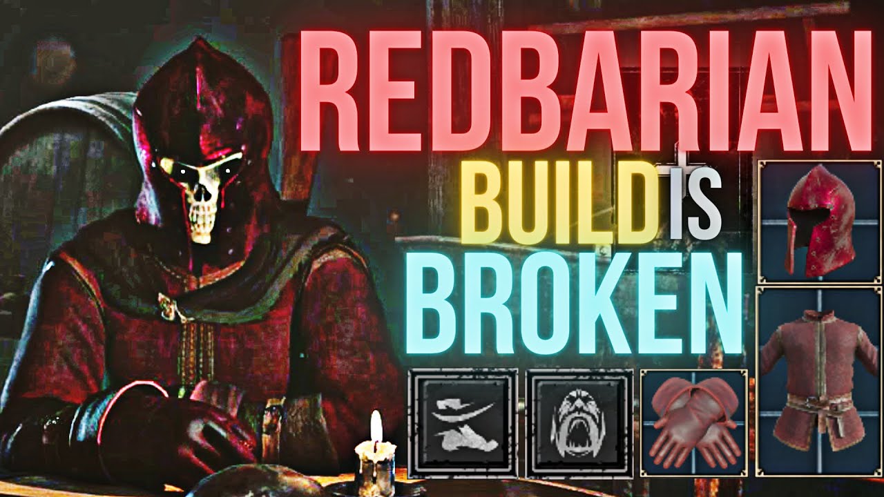 Ruby-Silver Barbarian Build is Broken! | RedBarian | Dark and Darker ...