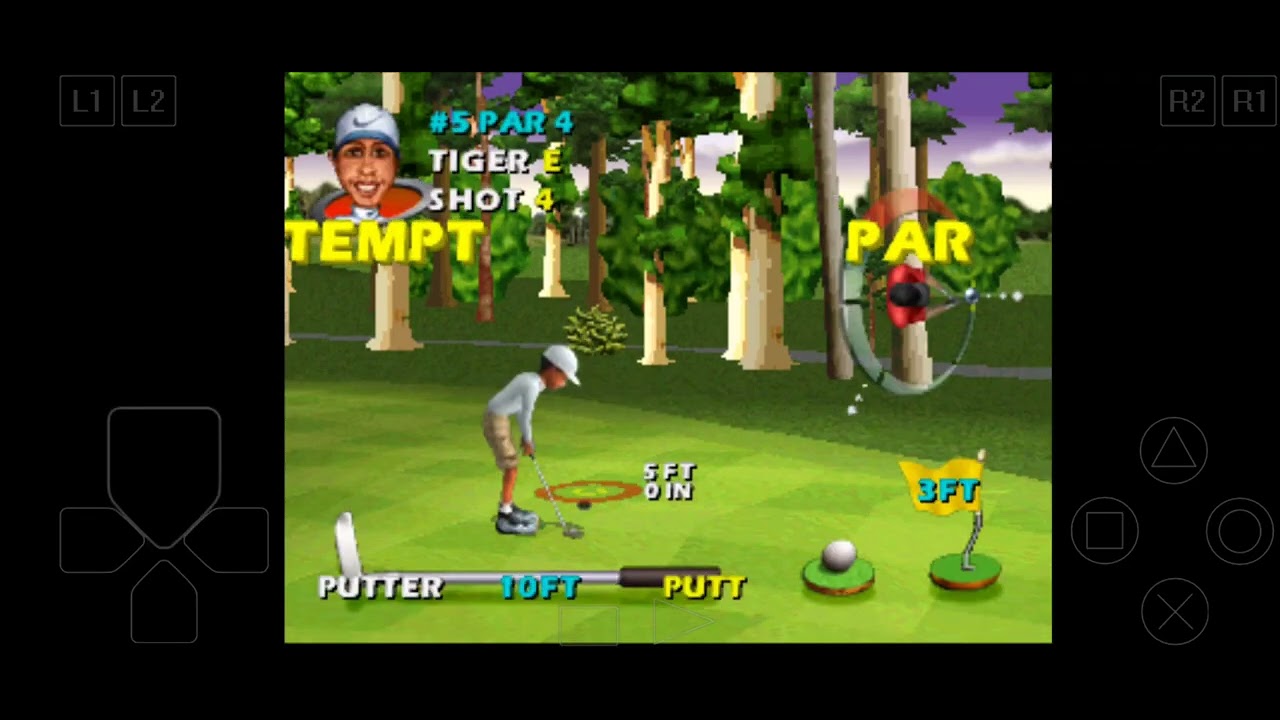 CyberTiger Ps1 - YouTube