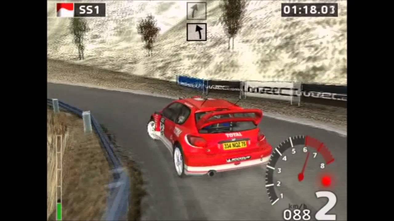 WRC PS2（日本版） 1～4 修正版 - YouTube