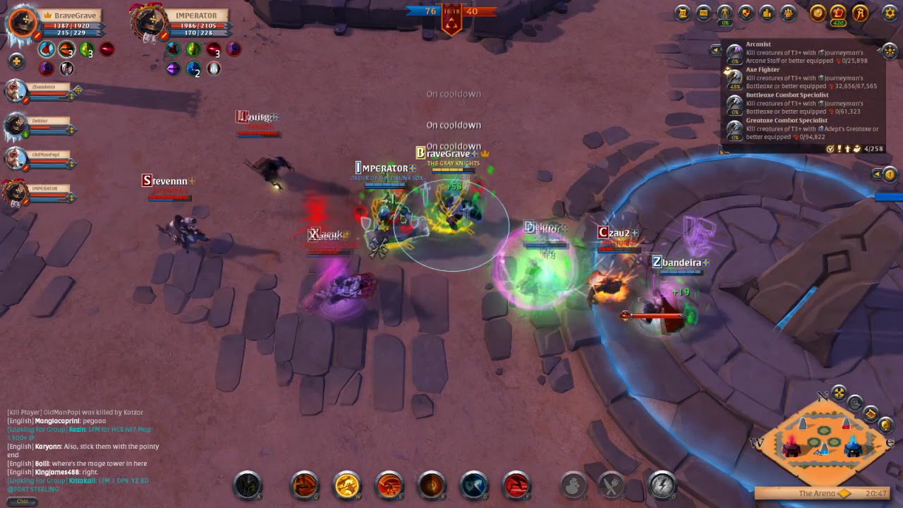 Albion Online: Arena Matches - YouTube