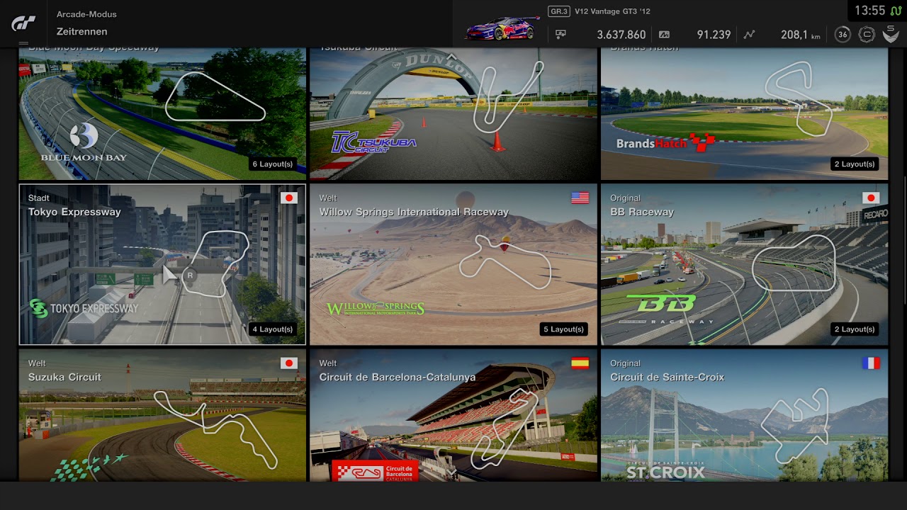 GT Sport All Tracks - YouTube