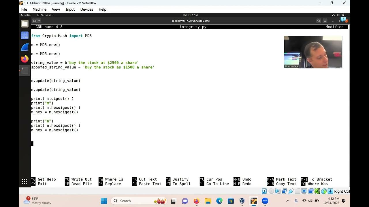 PyCrypto Dome: Hash functions and AES - YouTube