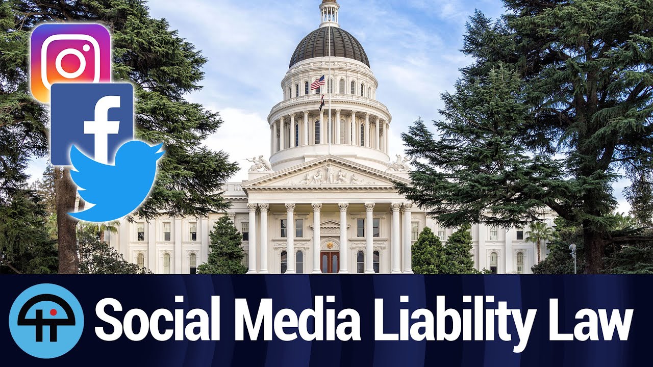 California's Social Media Liability Bill - YouTube