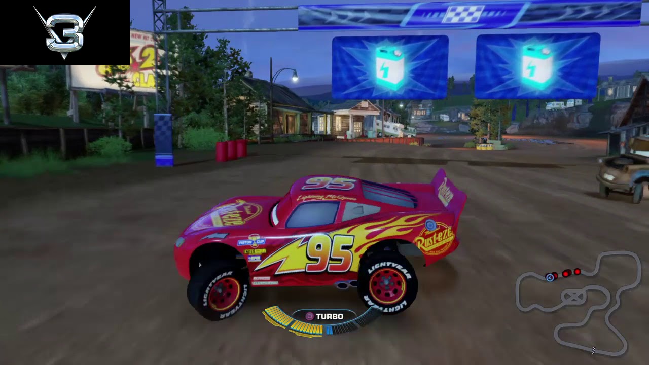 Cars 3: Driven to Win (PS4)-Race-Lightning McQueen-Gameplay-Thunder ...