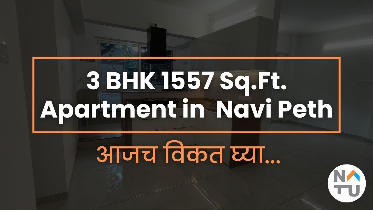 1557 Sq.Ft. 3 BHK Residential Apartment for Sale in Navi Peth ...