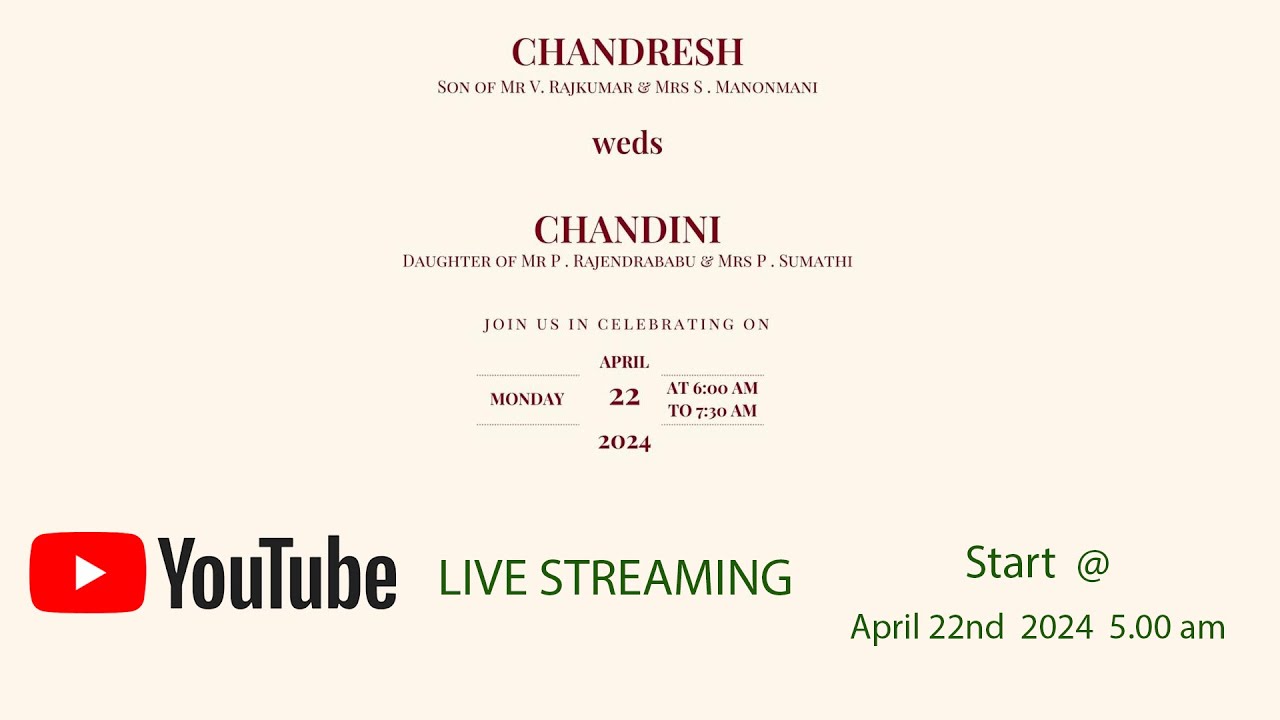 CHANDRESH weds CHANDANI WEDDING LIVE BY KARAKOVAN PHOTOGRAPHY - YouTube