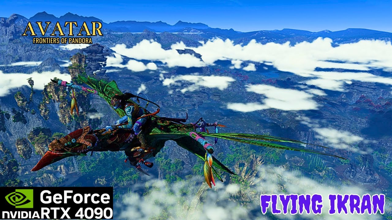 First Flight with Ikran in Avatar: Frontiers of Pandora | Breathtaking ...