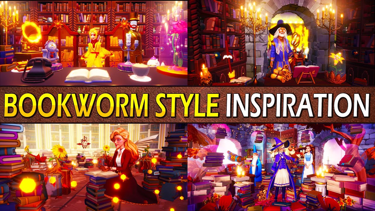 Bookworm Style Inspiration in Disney Dreamlight Valley. So Many AMAZING ...
