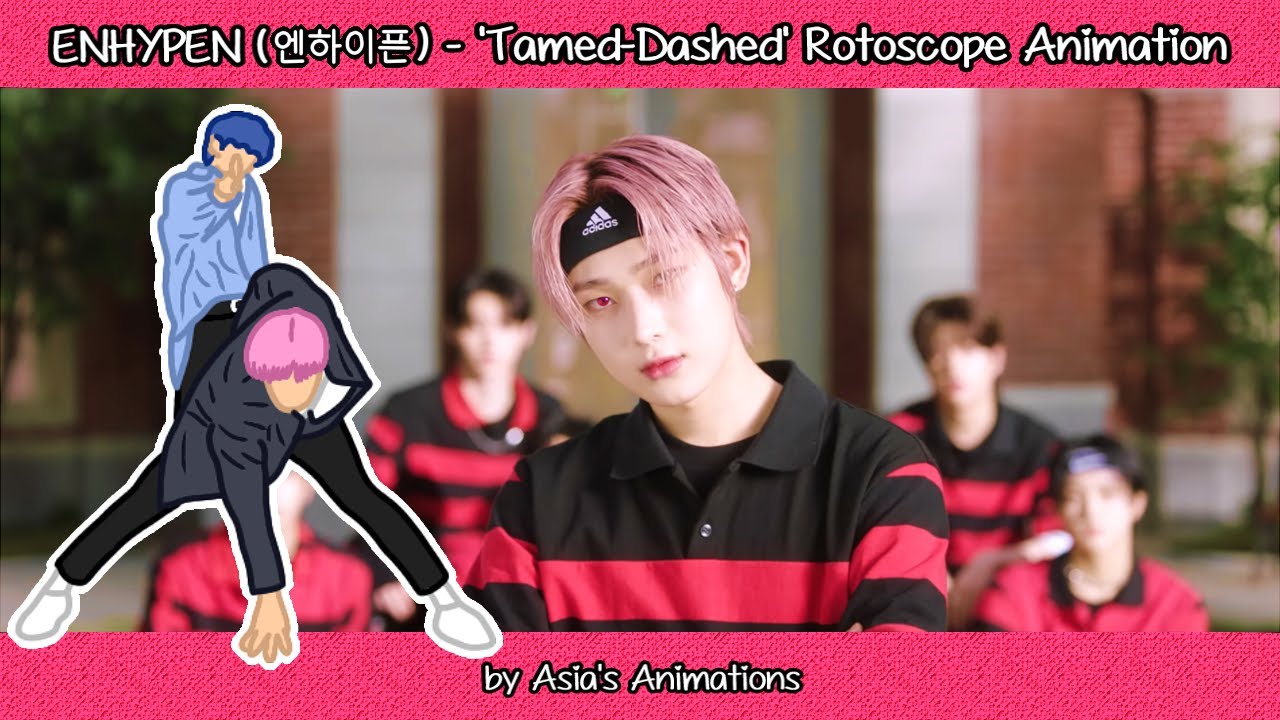 ENHYPEN (엔하이픈) - 'Tamed-Dashed' Animation 🏉 - YouTube