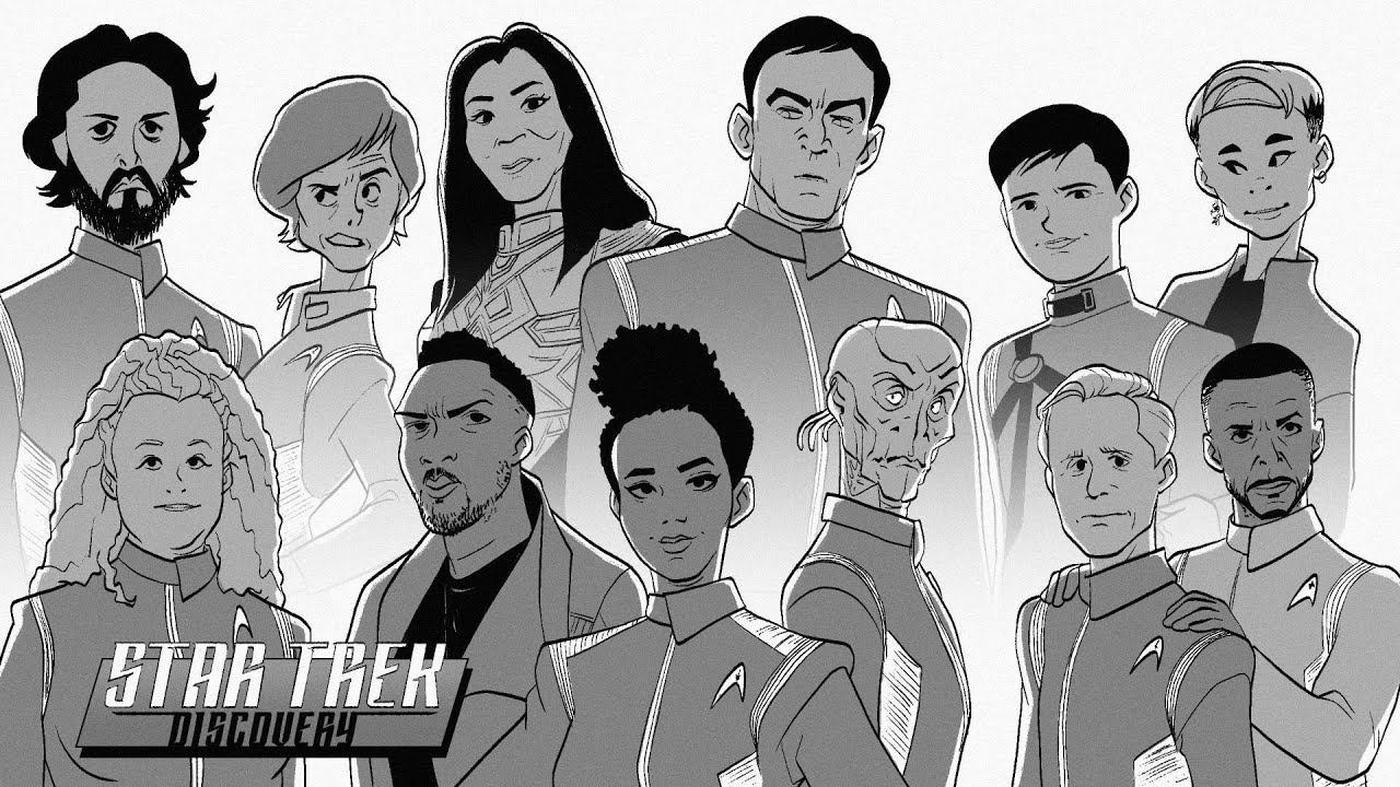 Dave Doodles: Star Trek: Discovery - YouTube