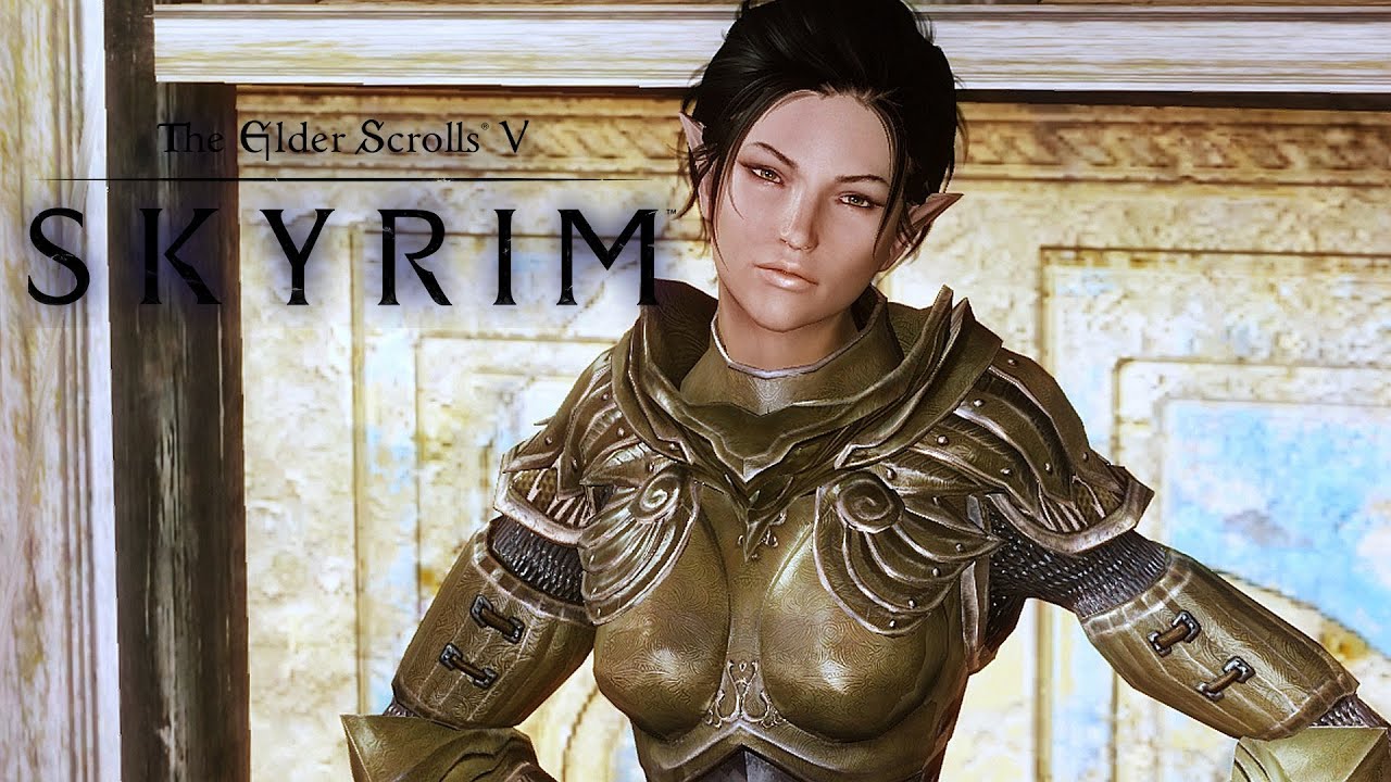 Skyrim: Elven Follower Aranya (HD) - YouTube