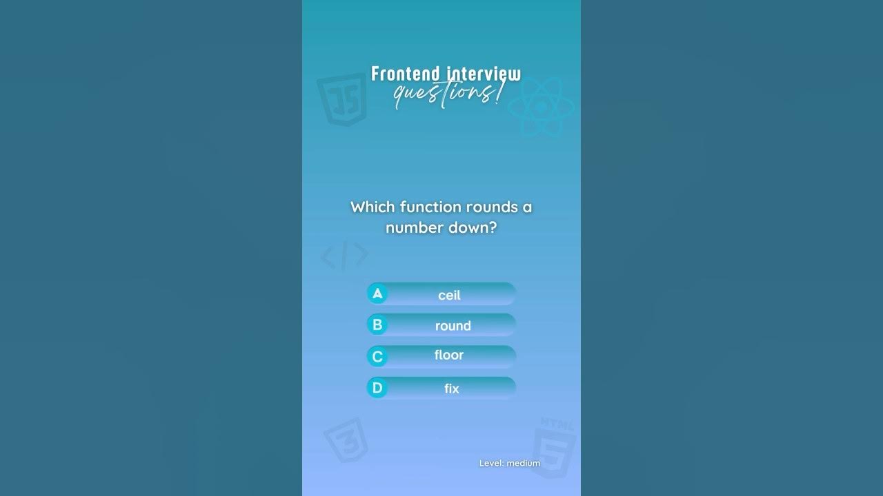 Frontend interview questions: Quiz 27 #javascript #react #interview #developer #coding # ...