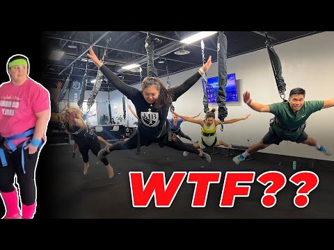Bungee Fitness is a JOKE! #bungeefitness #gymfails #funnygymvideo